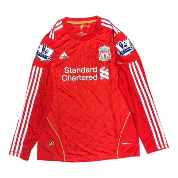 adidas | Shirts | 2011 Liverpool Home Kit Full Sleeve Luis Suarez ...